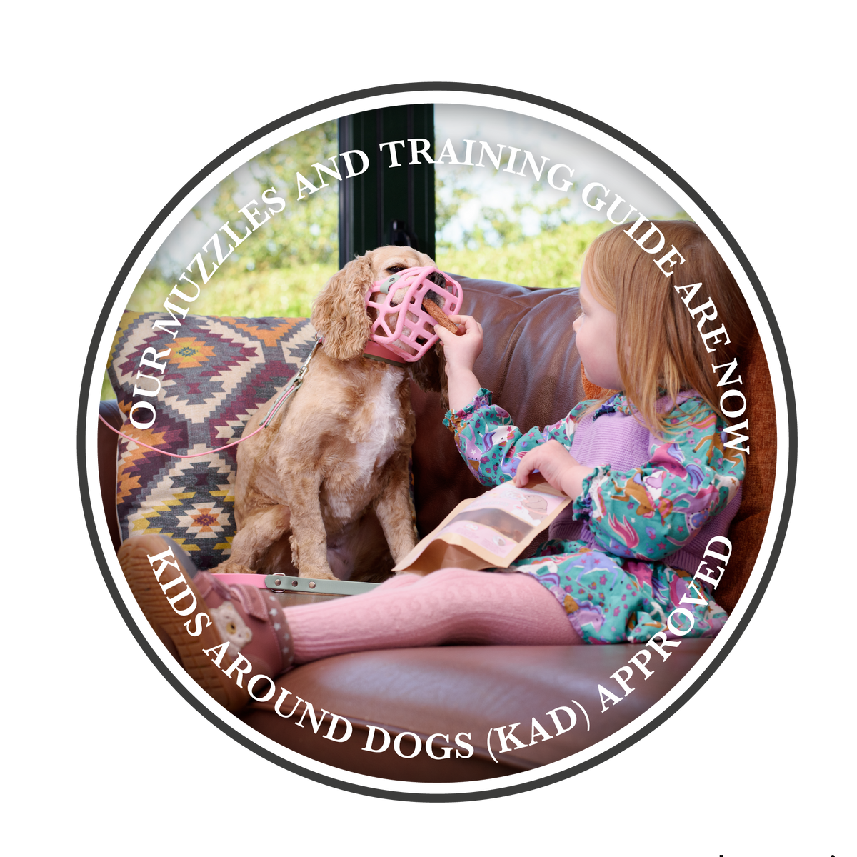 Muzzles and Training Guide are now Kids Around Dogs (KAD) approved pro ...