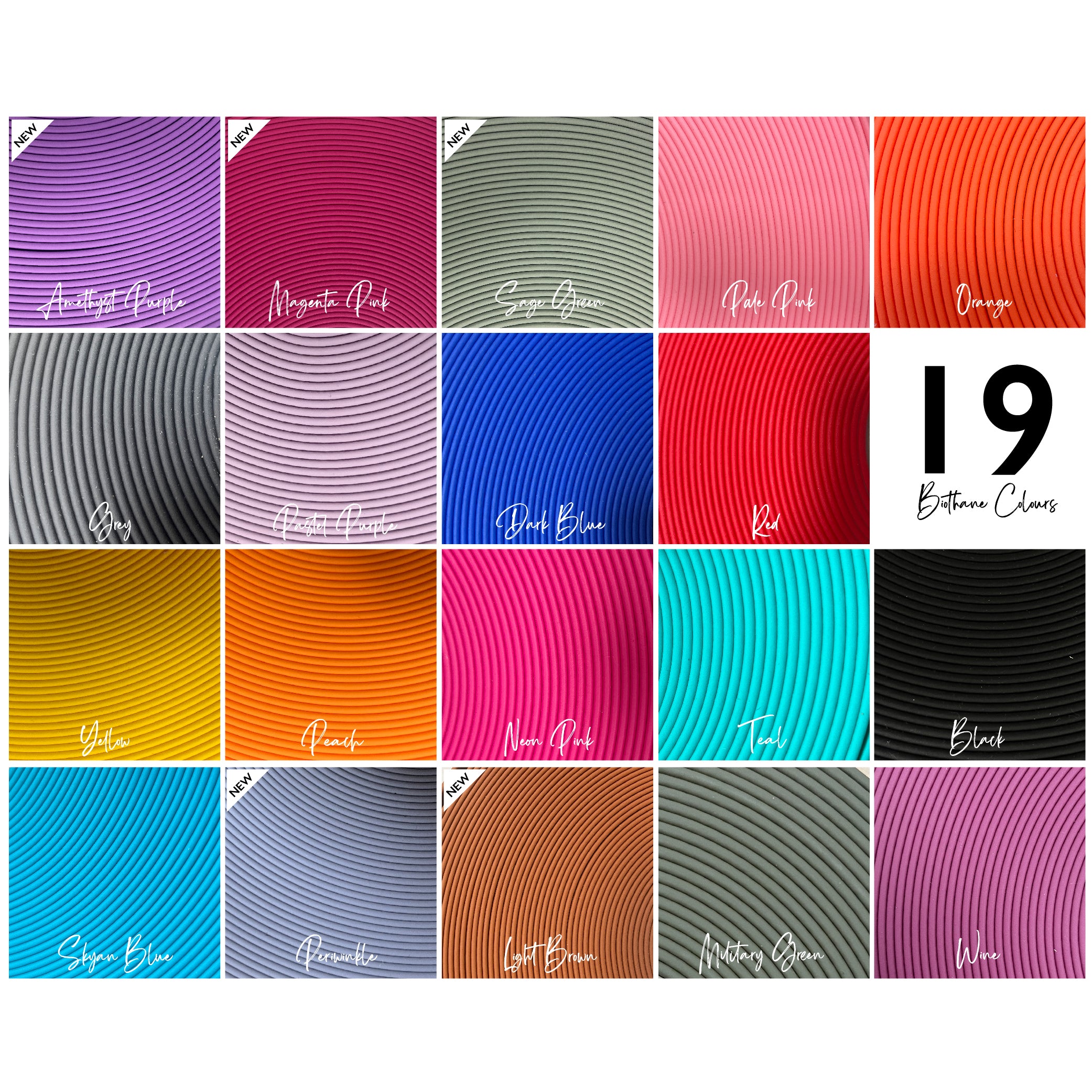 Biothane colour wheel– The Muzzle Movement