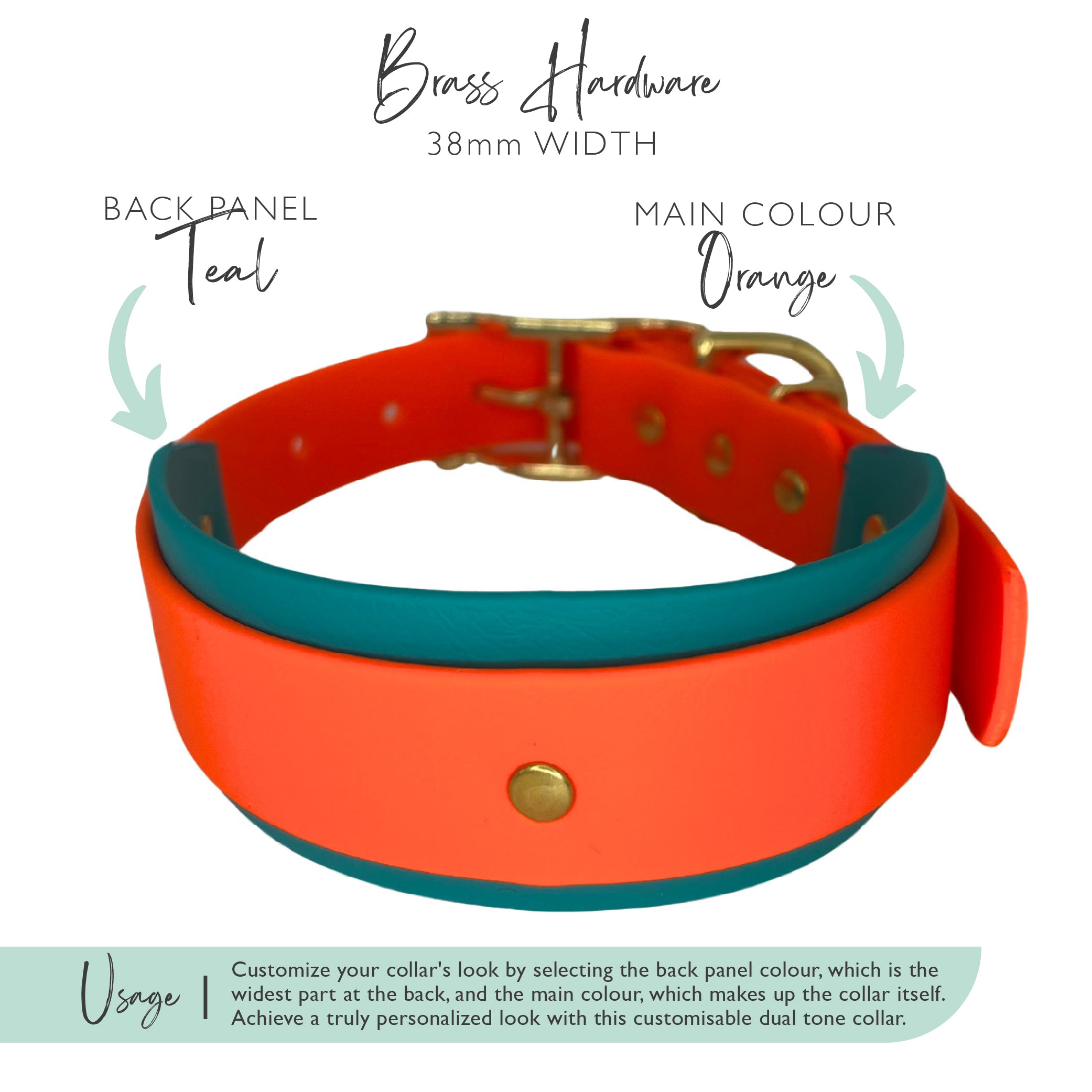 Dual Tone Collar - customisable– The Muzzle Movement
