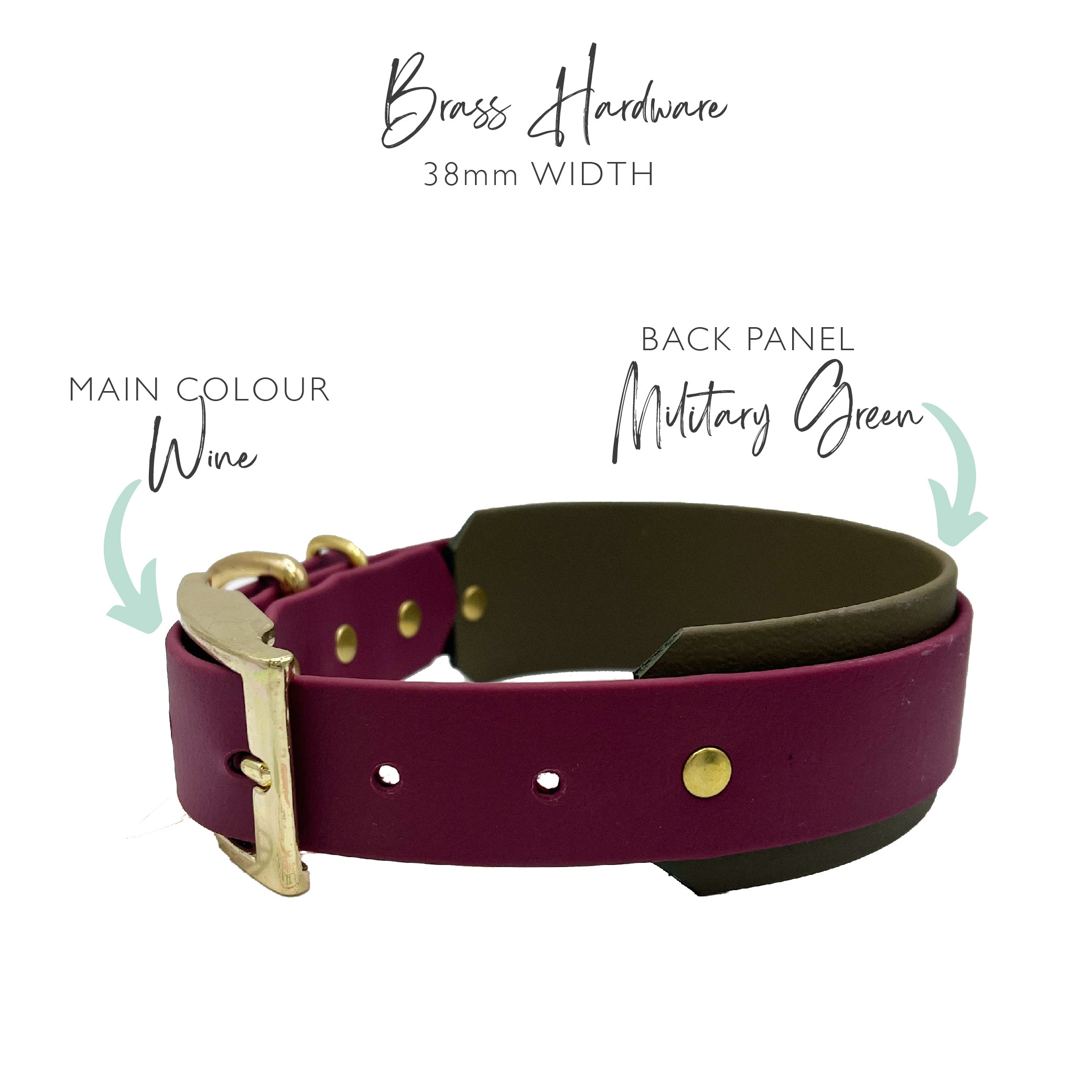 Dual Tone Collar - customisable– The Muzzle Movement