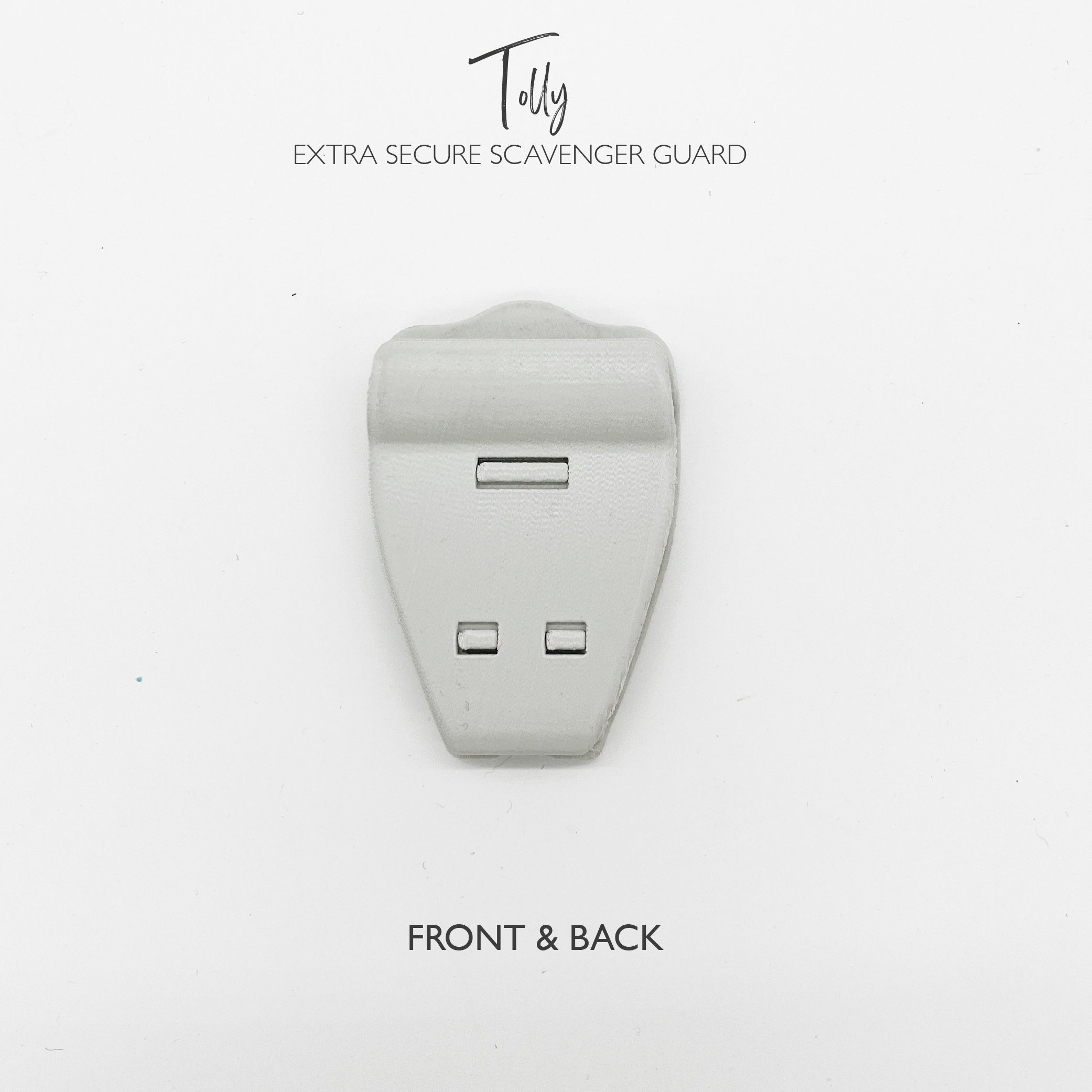 Extra-secure scavenger guard– The Muzzle Movement