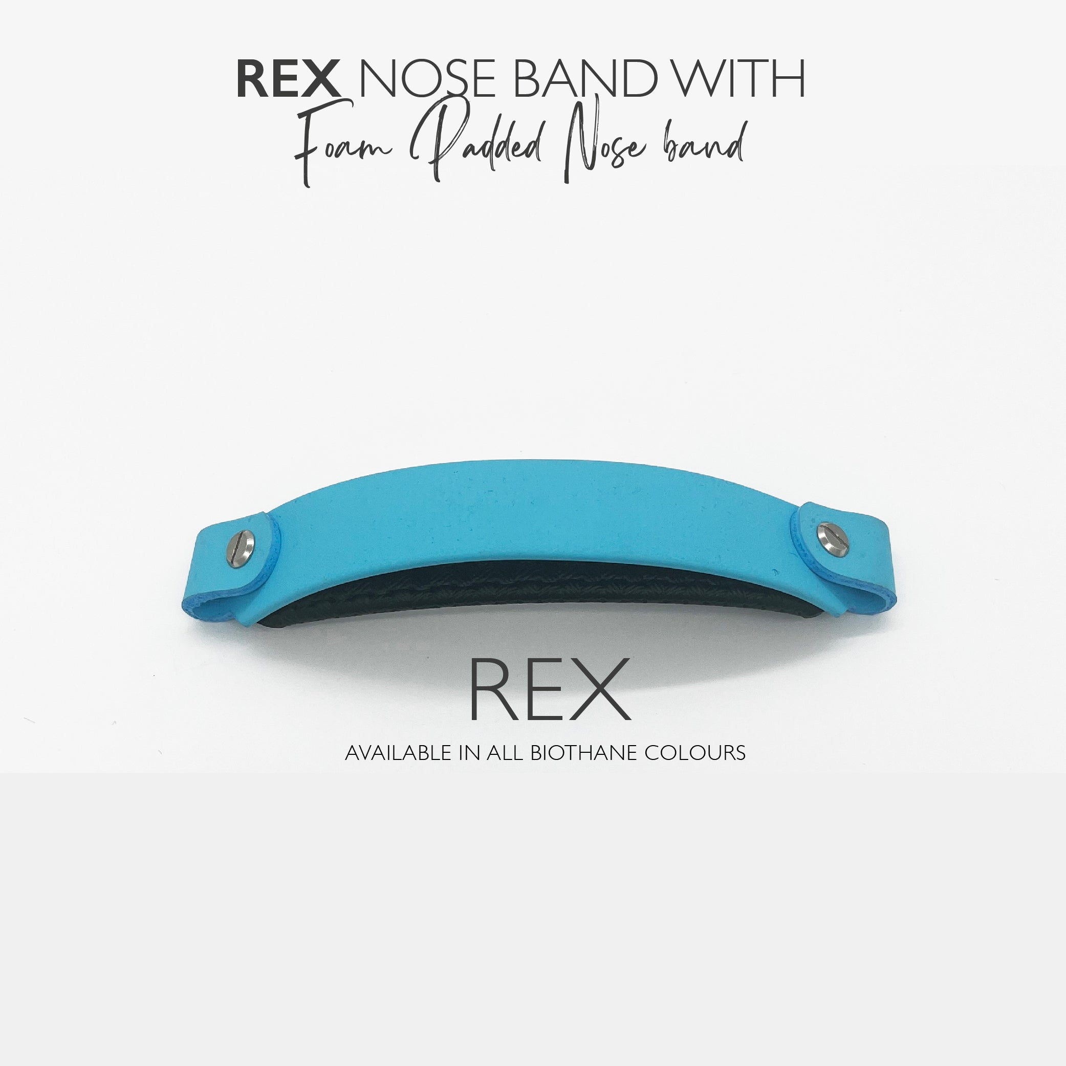 Foam padded nose band - Customisable– The Muzzle Movement