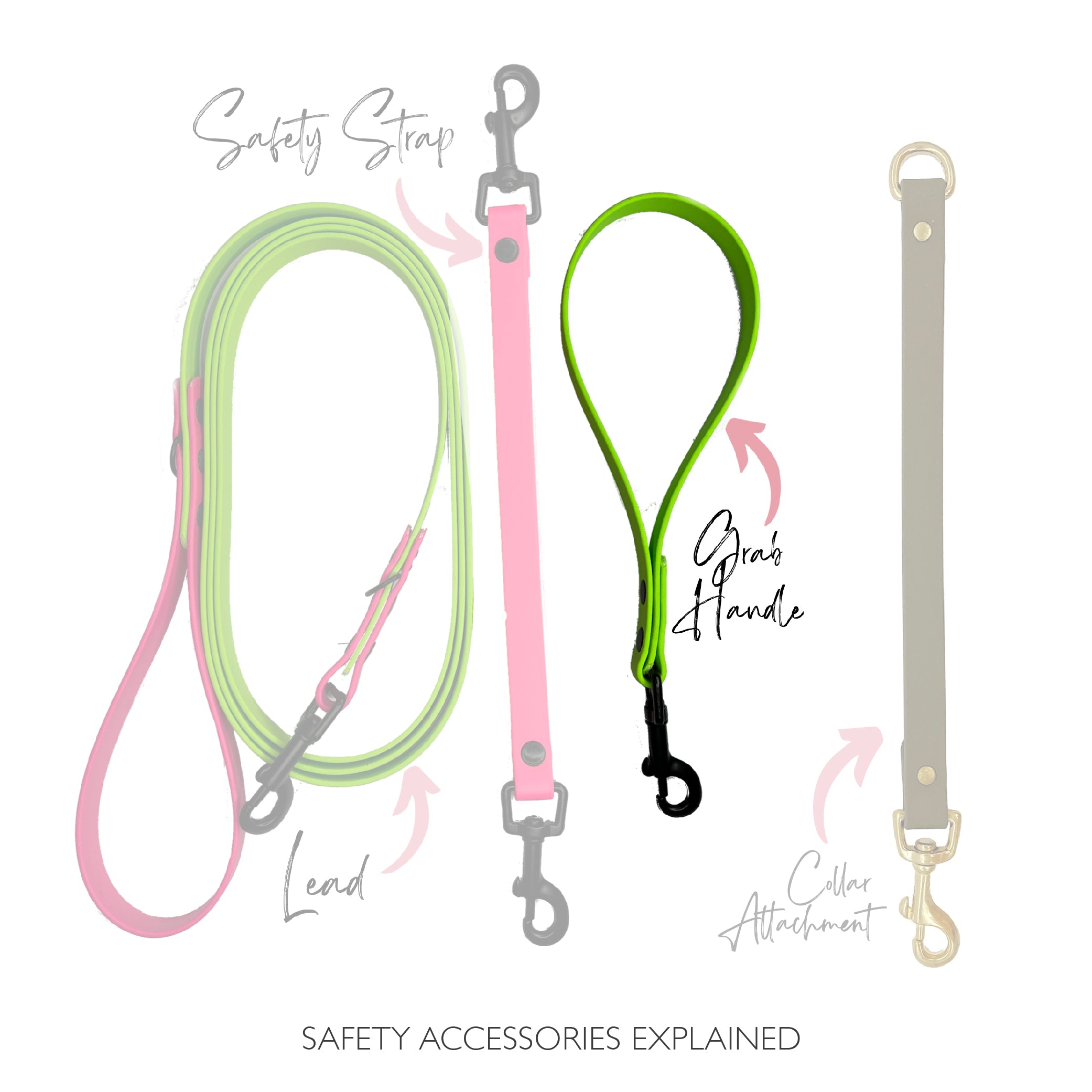 Biothane Grab Handle in 16mm or 25mm width– The Muzzle Movement