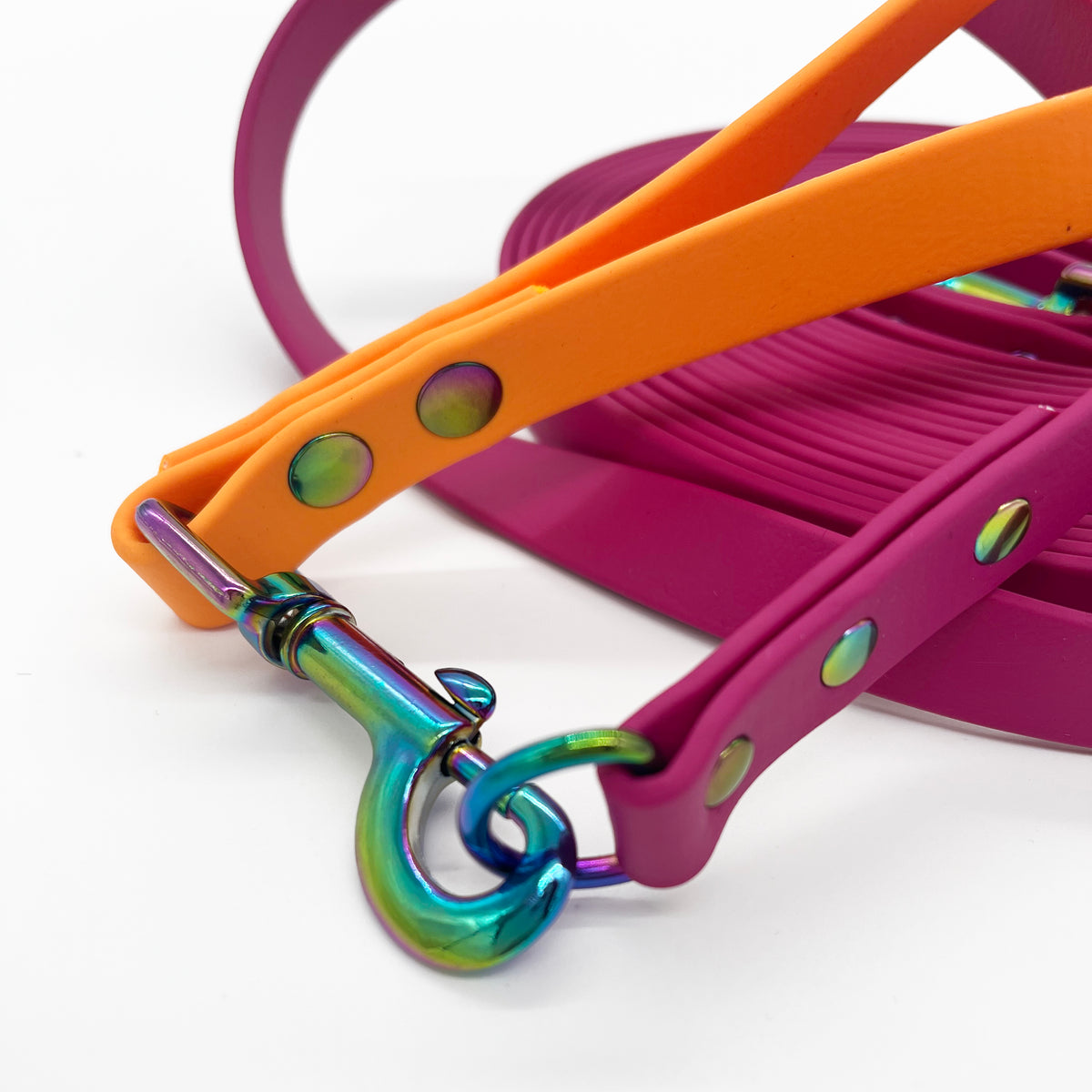 Biothane Long Line - customisable - Detachable handle– The Muzzle Movement