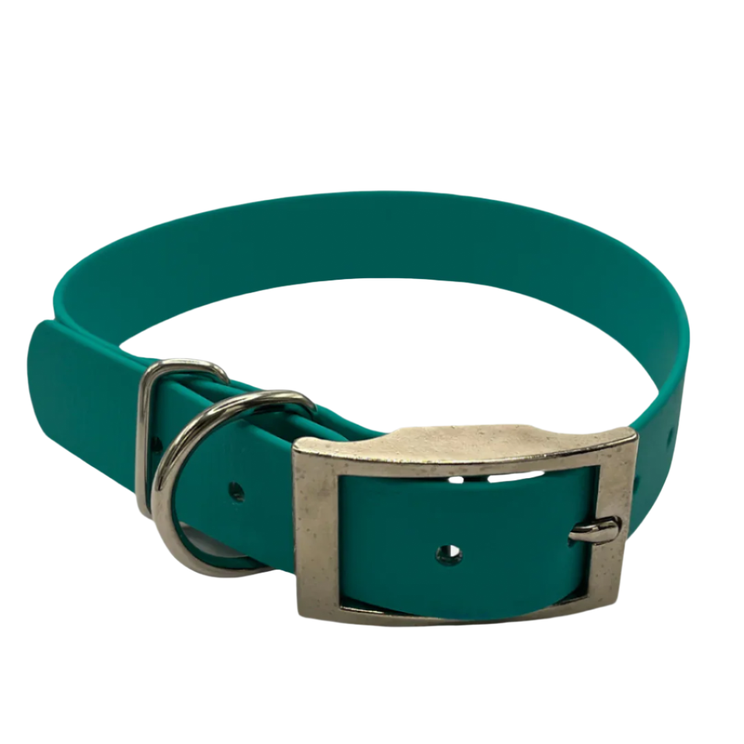 Block colour Biothane collar – customisable– The Muzzle Movement