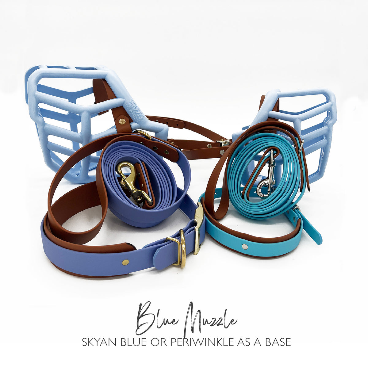 Premium Matching Set Baby Blue Muzzle– The Muzzle Movement