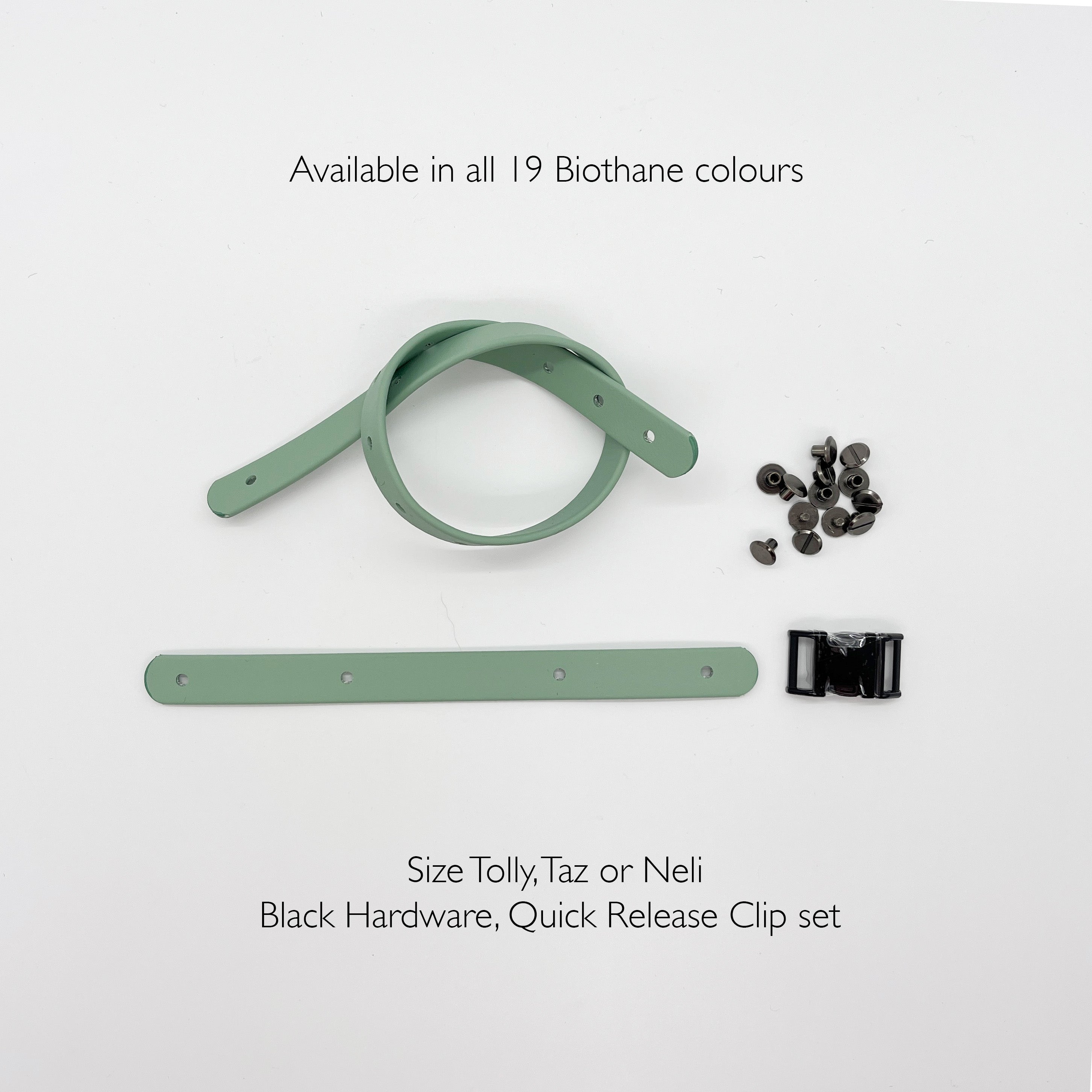 Muzzle Strap complete fastening set with hardware– The Muzzle Movement