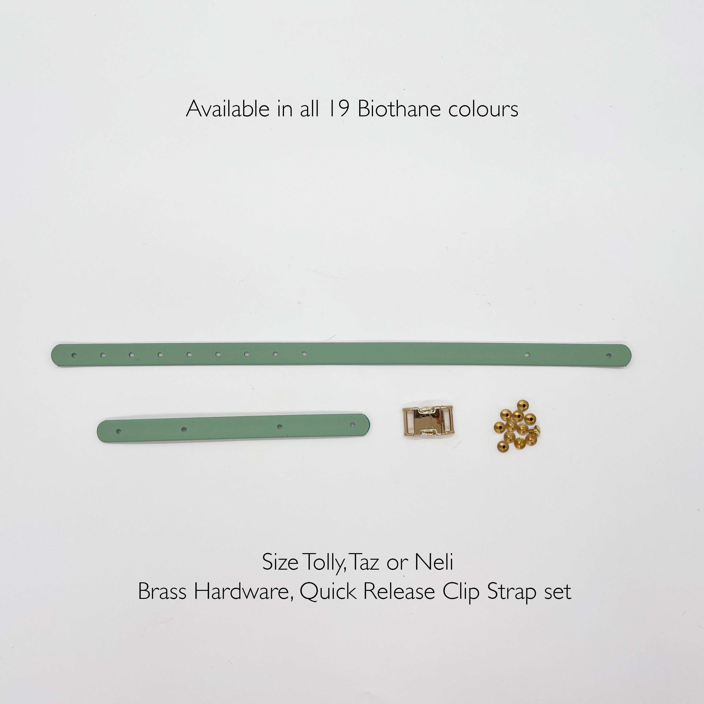 Muzzle Strap complete fastening set with hardware– The Muzzle Movement