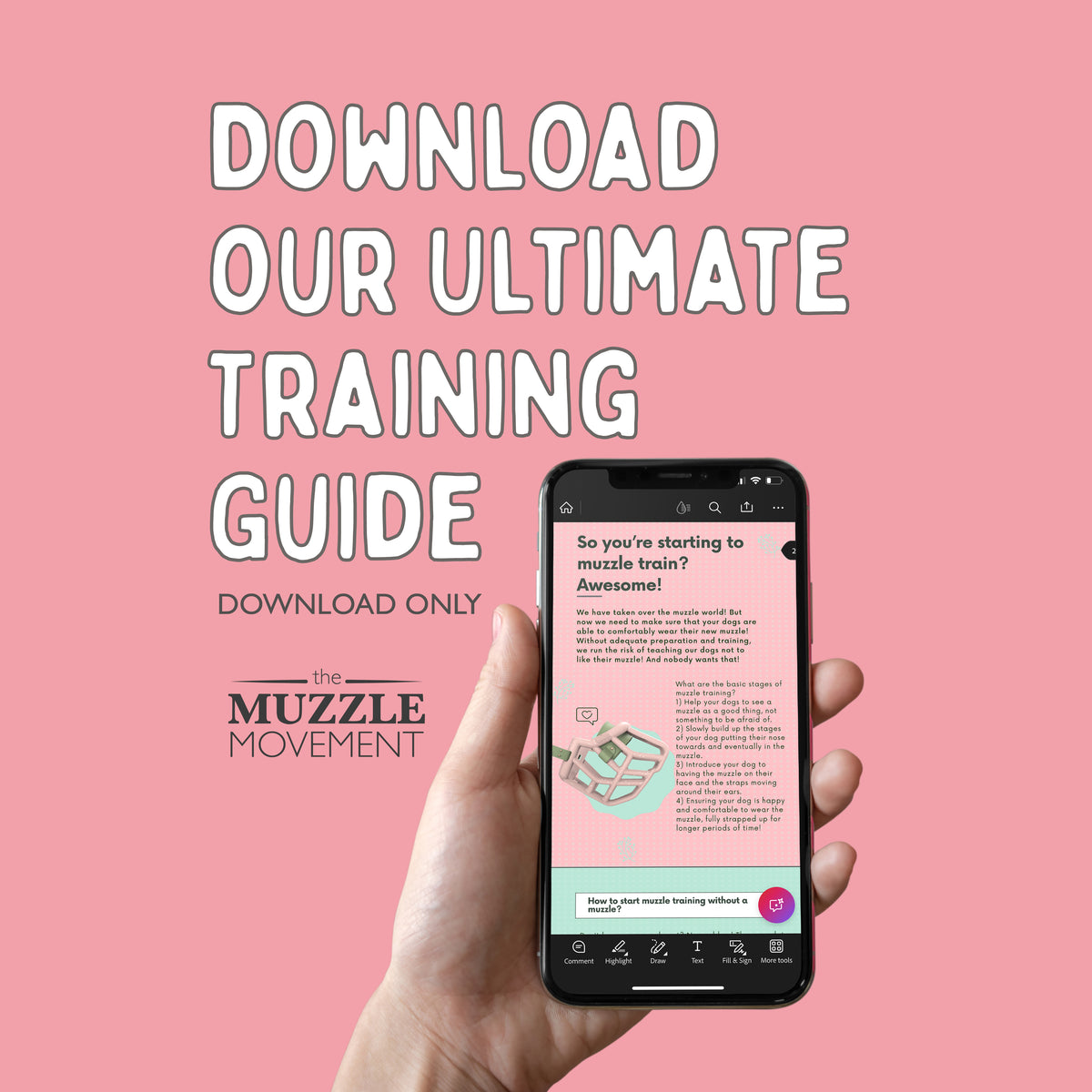 The Ultimate Muzzle Training Guide– The Muzzle Movement